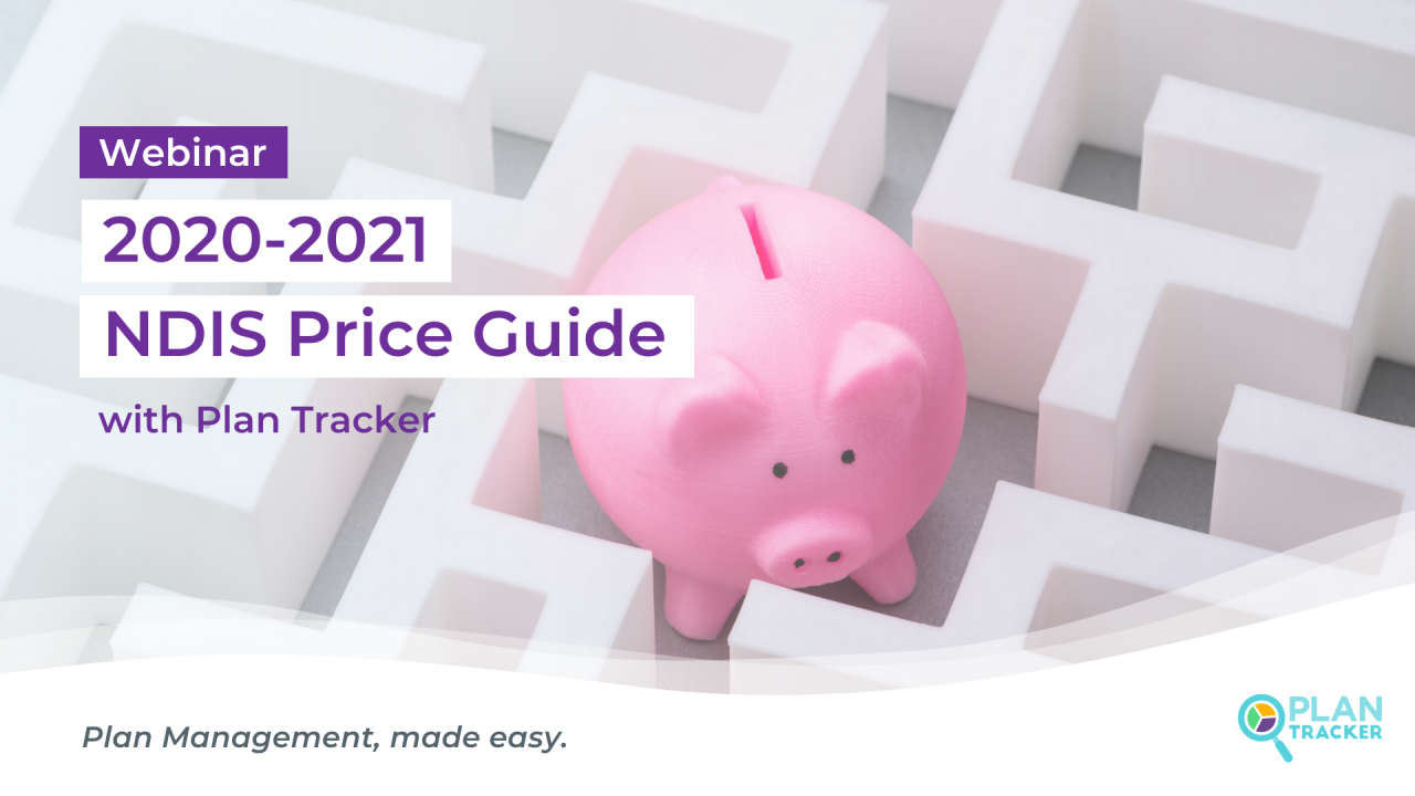 NDIS Webinars – Plan Tracker